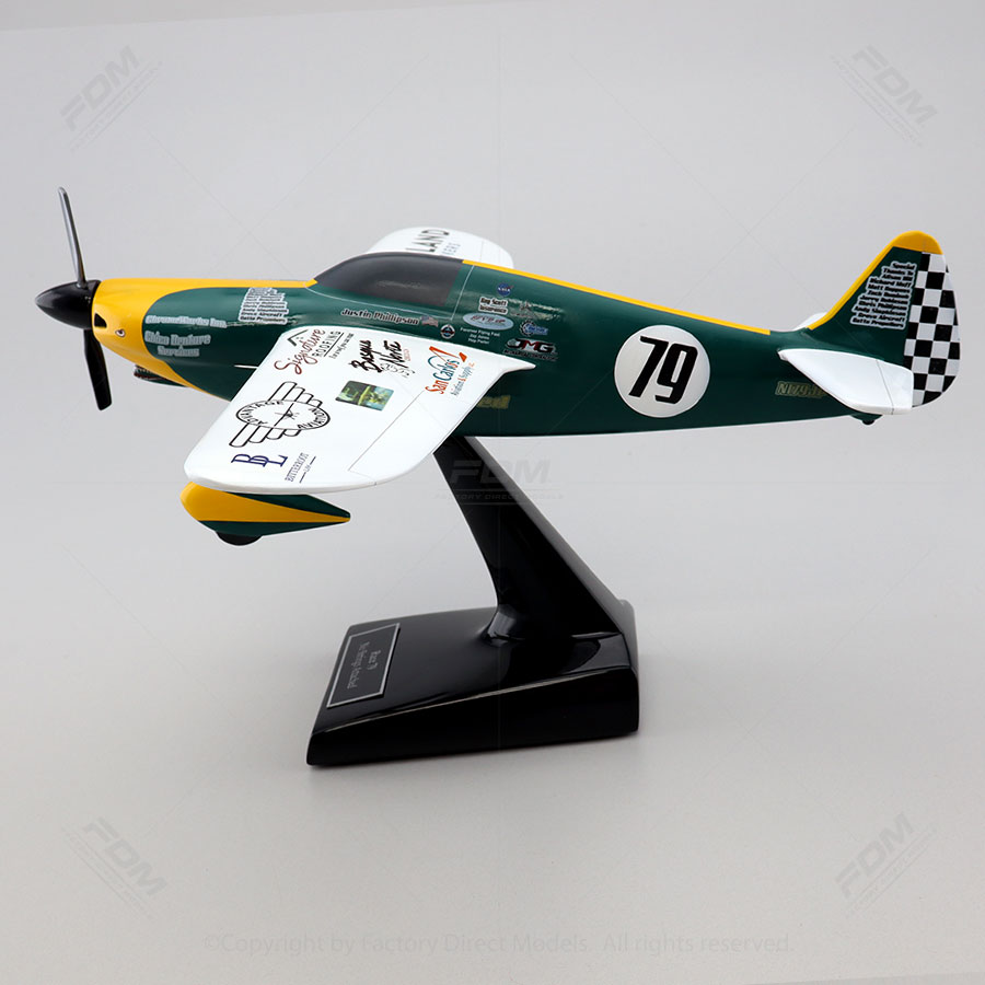 Handcrafted Custom Shoestring Race 79 Wooden Model Airplane ...
