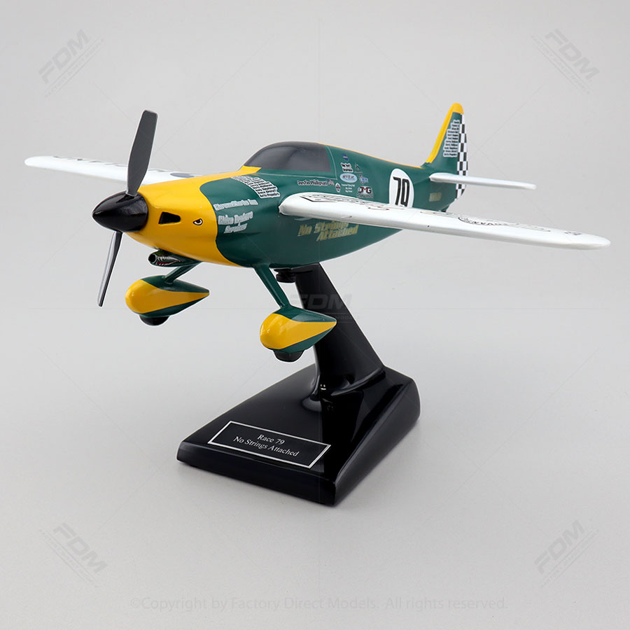 Handcrafted Custom Shoestring Race 79 Wooden Model Airplane ...