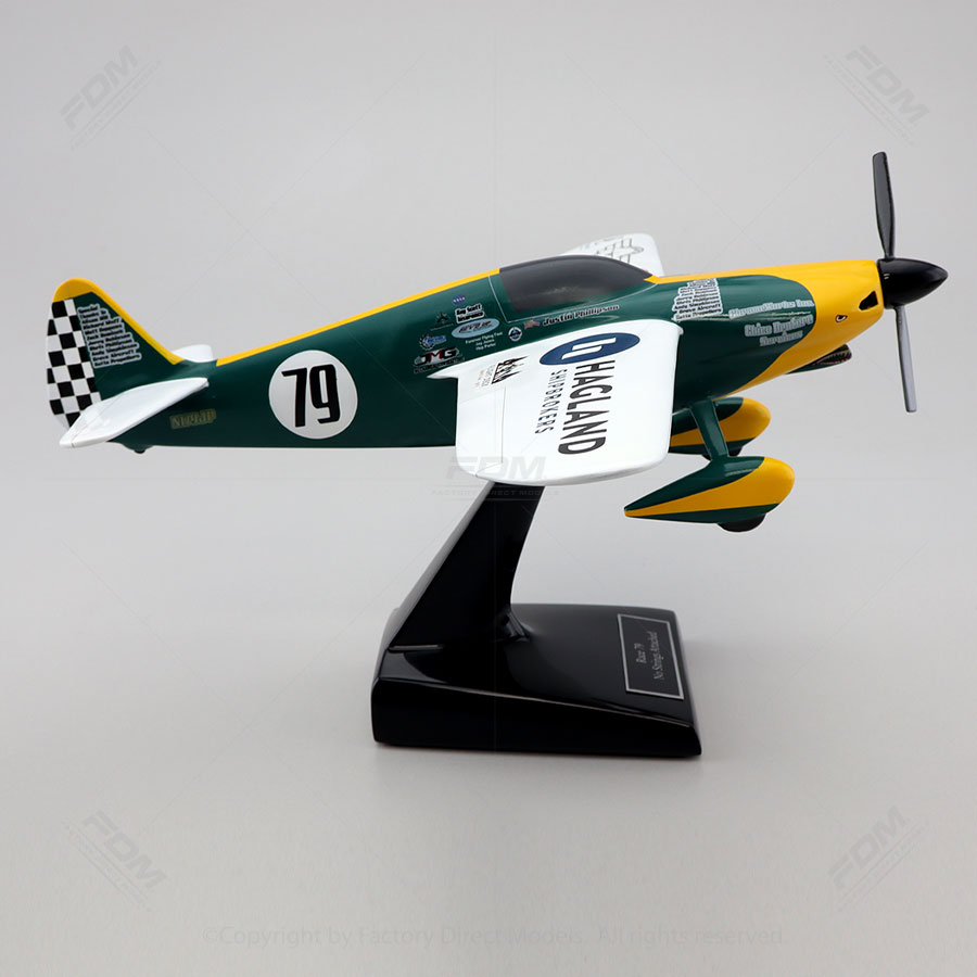 Handcrafted Custom Shoestring Race 79 Wooden Model Airplane ...