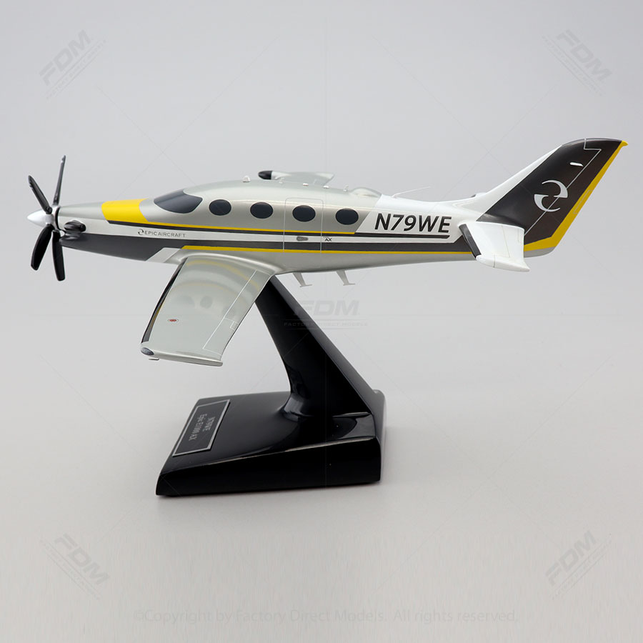 Handcrafted Custom Epic E1000 AX Wooden Model Airplane (Registration ...