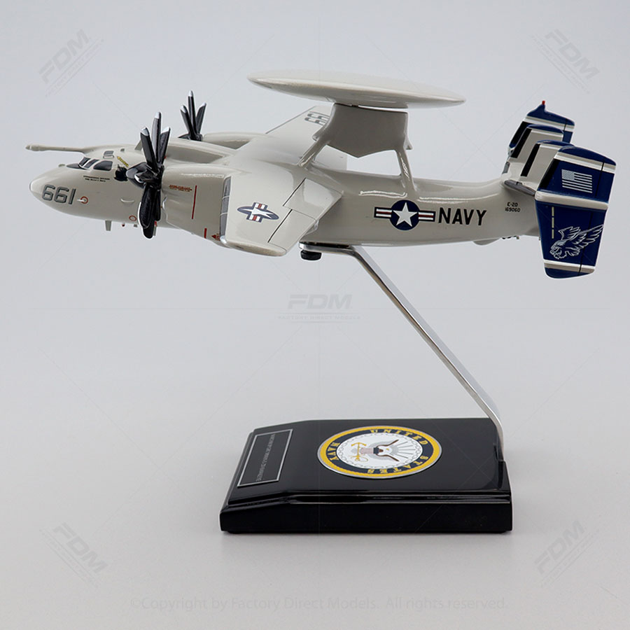 Custom Grumman E-2D Hawkeye Wooden Model Aircraft – Handcrafted from ...