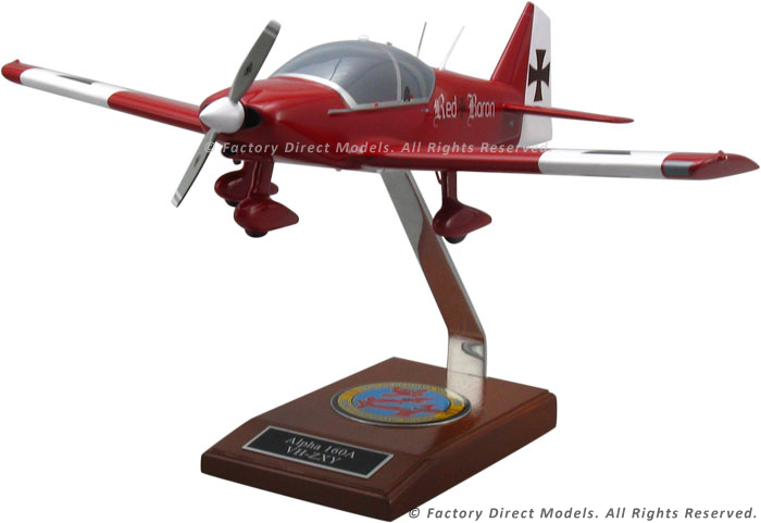 Avion Alpha 160 Mahogany Airplane Model | Factory Direct Models