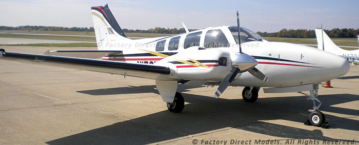 Beech Baron B-58 Model Airplane | Factory Direct Models