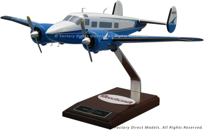 Beechcraft 18 Twin Beech Model Aircraft | Factory Direct Models