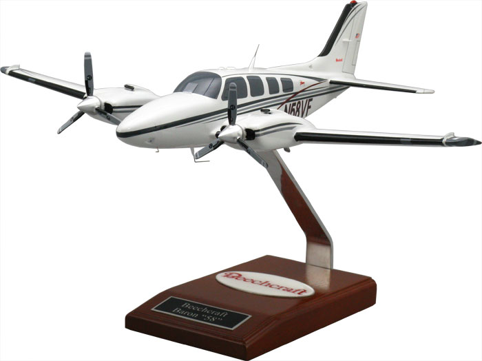 Beech Baron 58 Scale Model | Factory Direct Models