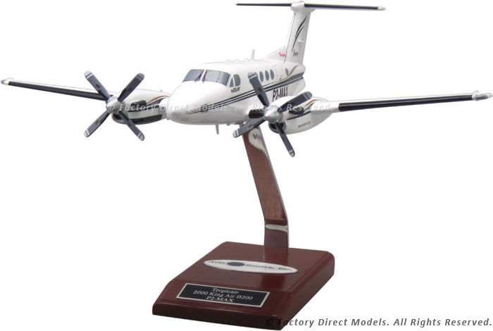Beechcraft B200 King Air Scale Model Aircraft | Factory Direct Models