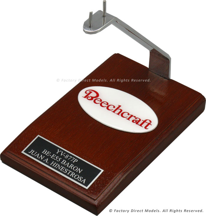 Beechcraft BE-55 Baron Scale Model Airplane | Factory Direct Models