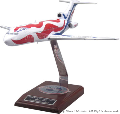 Boeing 727-200 Mahogany Airplane Model | Factory Direct Models