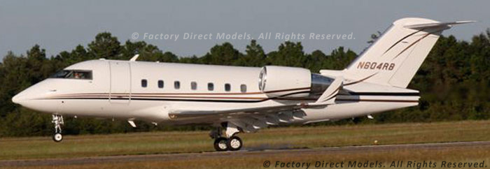Challenger 604 Aircraft Display Models | Factory Direct Models