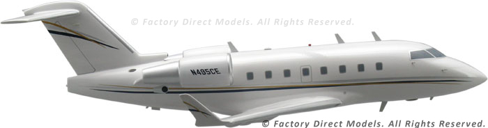 Bombardier Challenger 604 Plane Models | Factory Direct Models