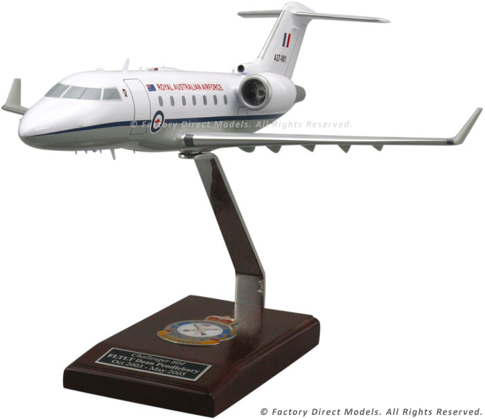 Bombardier Challenger 604 Custom Scale Models | Factory Direct Models