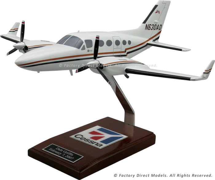 Cessna 421 Golden Eagle Plane Model | Factory Direct Models