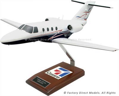 Custom Cessna 525 Citation Jet CJ1 Scale Model | Factory Direct Models