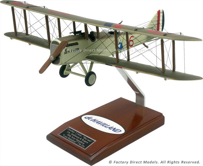 de Havilland DH 4 Model Airplane | Factory Direct Models