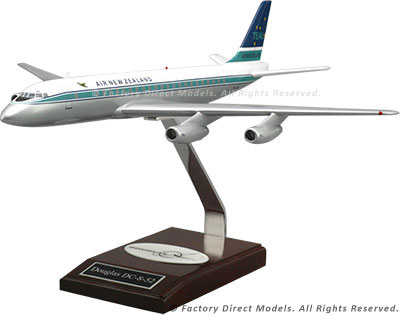 Douglas DC-8 Wooden Airplane Model | Factory Direct Models