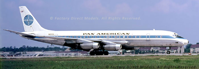 Douglas DC-8 PAN AM Wooden Aircraft | Factory Direct Models