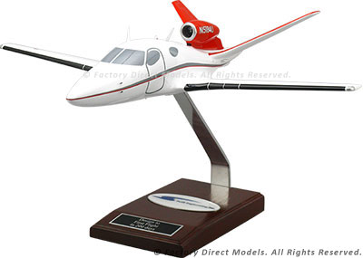 Eclipse Concept Jet Wooden Airplane Model | Factory Direct Models