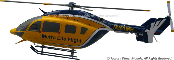 American Eurocopter BK-117 Model Helicopter | Factory Direct Models