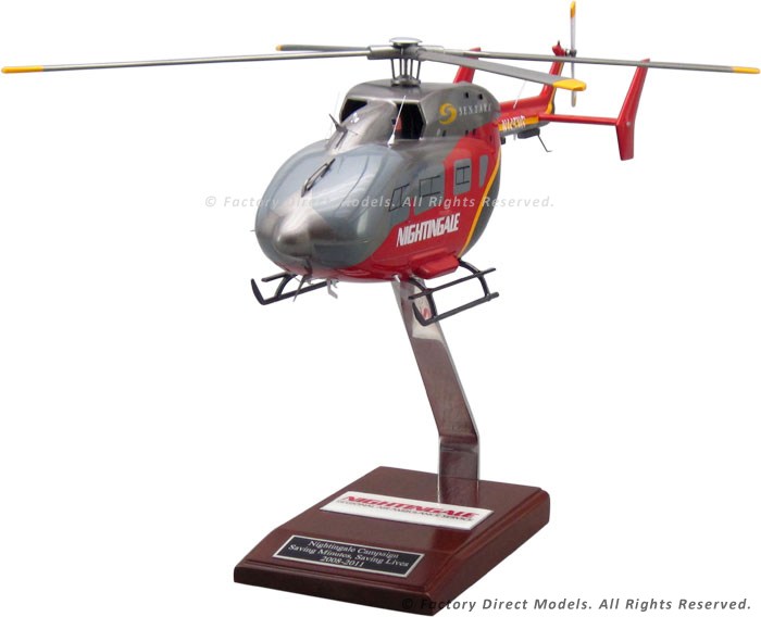Custom MBB-BK 117 C-2 EC45 Model Helicopter | Factory Direct Models