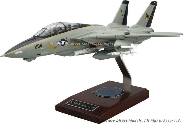 Grumman F-14 Tomcat Airplane Model | Factory Direct Models