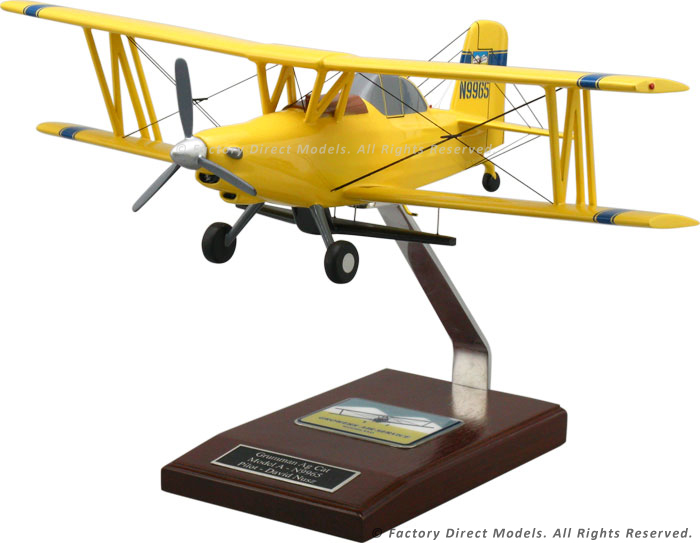 G-164 AG-Cat With Turbine Model Airplane | Factory Direct Models