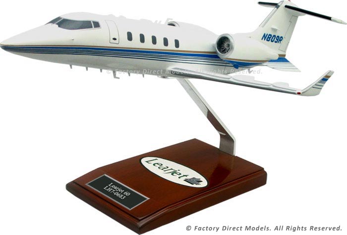 Bombardier Aerospace Learjet 60 Model Plane | Factory Direct Models