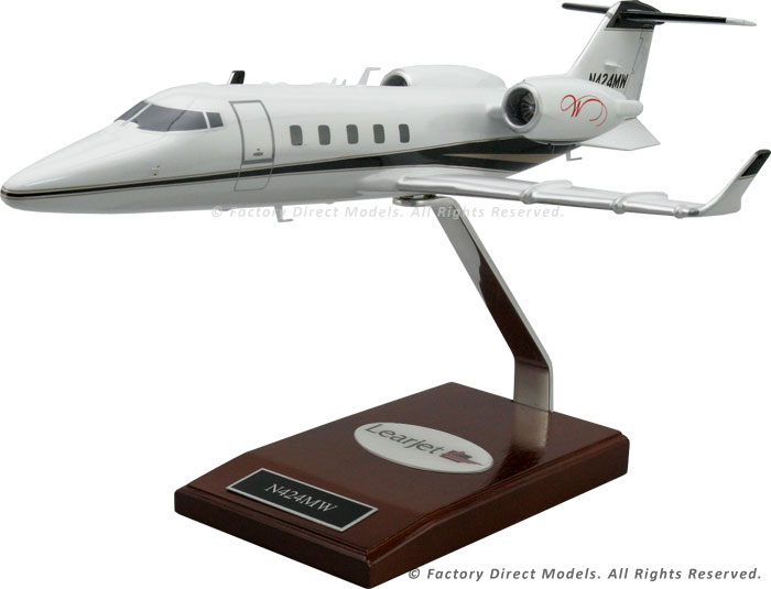 Learjet 60 Scale Model Aircraft | Factory Direct Models