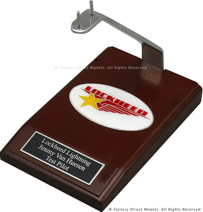 Lockheed F-5B Wooden Airplane Model | Factory Direct Models