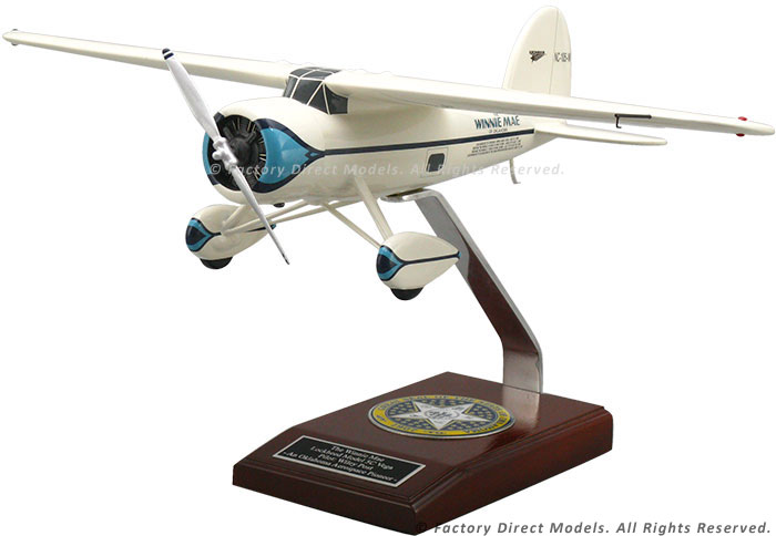 Lockheed Vega Wooden Airplane | Factory Direct Models