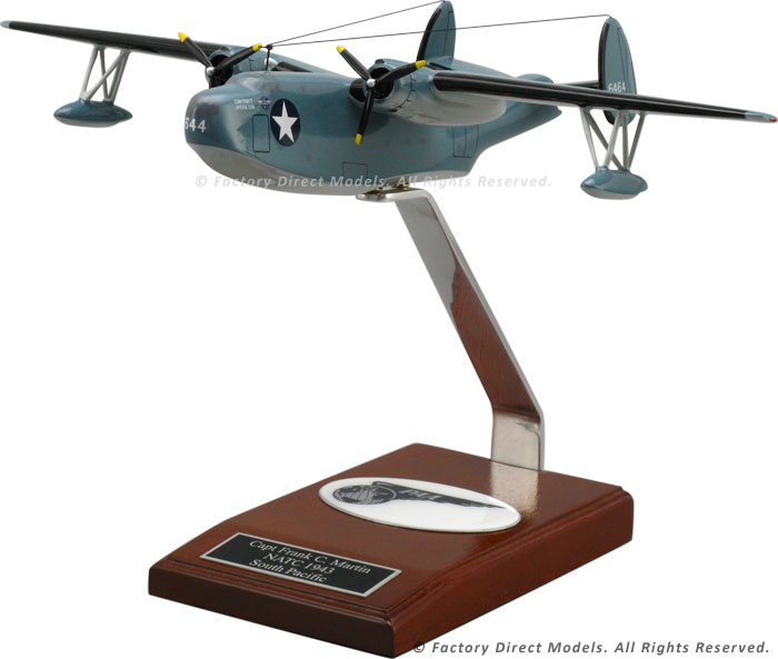Martin PBM Mariner 3R Wooden Airplane Model | Factory Direct Models