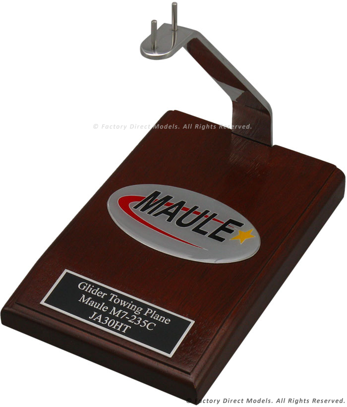 Maule M-7 Wooden Airplane Model | Factory Direct Models