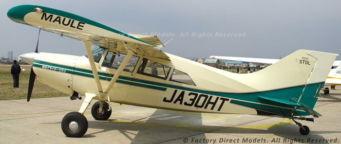 Maule M-7 Wooden Airplane Model | Factory Direct Models