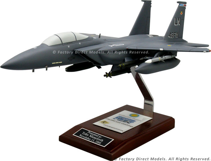 McDonnell Douglas F-15 Eagle Model Airplane | Factory Direct Models