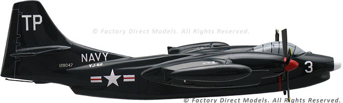 North American AJ-2 Savage Model Airplane | Factory Direct Models