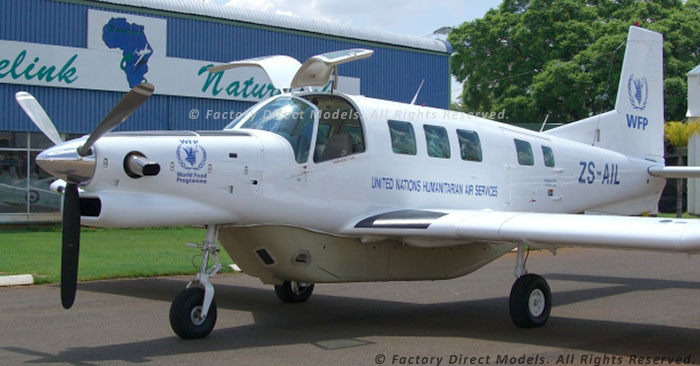 Pacific Aerospace P750 XSTOL Wooden Airplane | Factory Direct Models