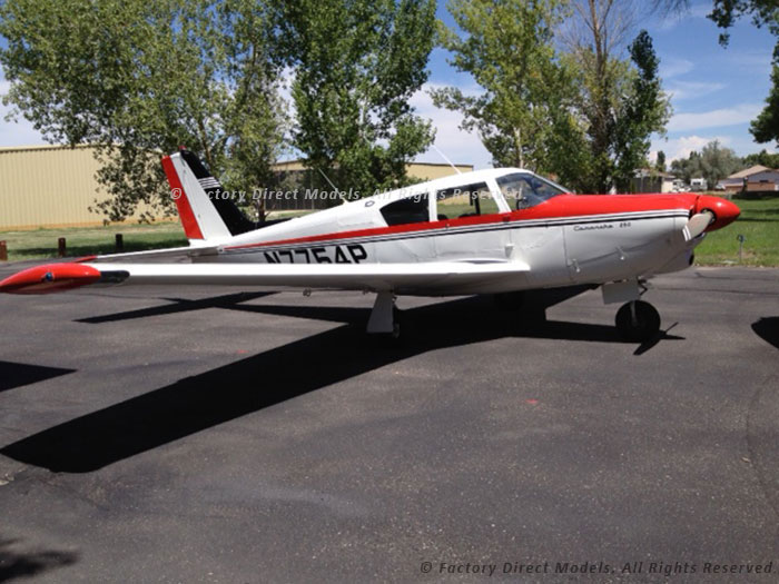 Custom Made Piper Comanche 250 Model Airplane | Factory Direct Models