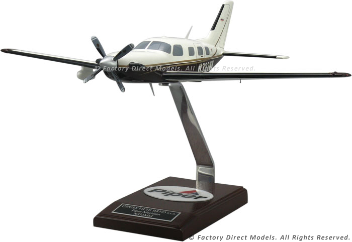 Piper 46-500TP Meridian Custom Model Airplanes | Factory Direct Models