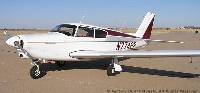 Piper PA-24-180 Comanche Wooden Scale Model | Factory Direct Models