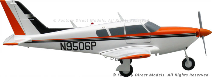 Piper PA-24-260 Comanche Scale Model Airplane | Factory Direct Models