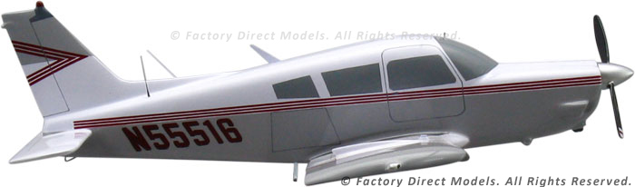 Custom Made Piper PA-28R-200 Arrow Scale Model | Factory Direct Models
