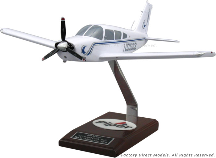 Custom Made Piper PA-28R-200 Model Airplanes | Factory Direct Models