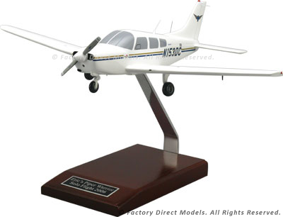 Piper PA-28 Warrior III Scale Model | Factory Direct Models