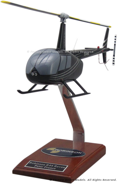 Robinson R-44 Raven II Model Helicopter | Factory Direct Models