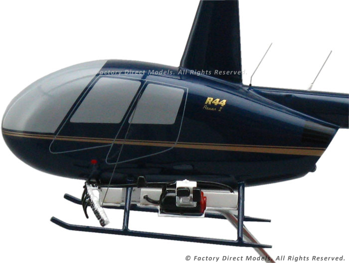 Robinson R44 Wooden Helicopter Model | Factory Direct Models