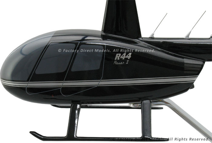 Robinson R44 II Model Helicopter | Factory Direct Models