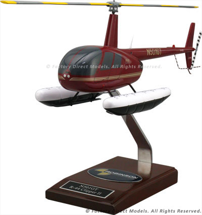 Robinson R-44 Clipper Scale Model Helicopter | Factory Direct Models