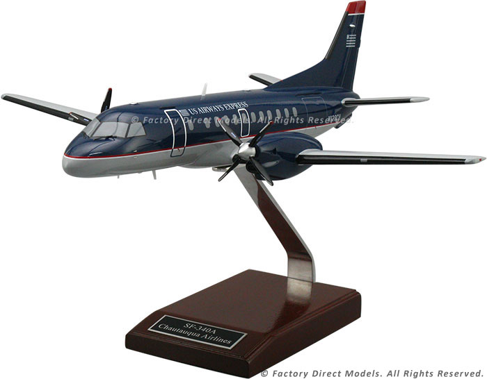 Saab 340 Model Airplane | Factory Direct Models