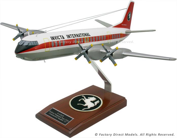 Vickers 952 Vanguard Model Airplane | Factory Direct Models