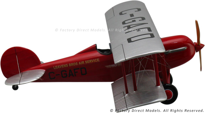 Waco 10 GXE Scale Model Airplane | Factory Direct Models